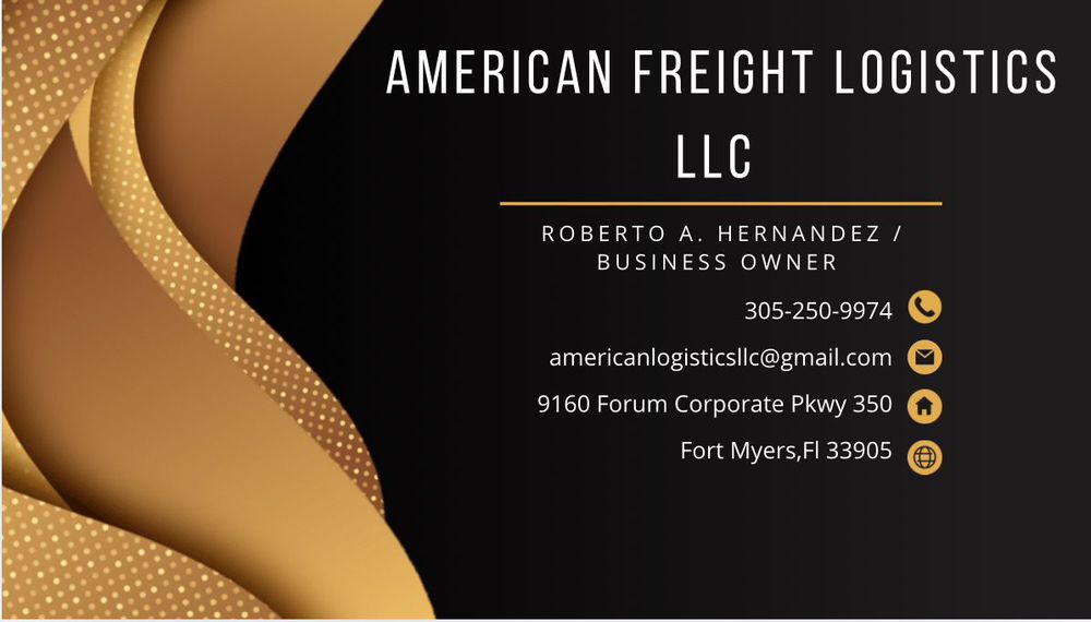 AMERICAN FREIGHT LOGISTICS - Updated June 2025 - 9160 Forum Corporate ...