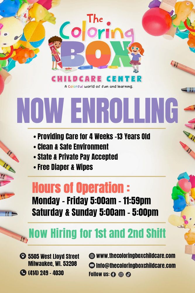 THE COLORING BOX CHILDCARE CENTER - Updated January 2026 - Request ...