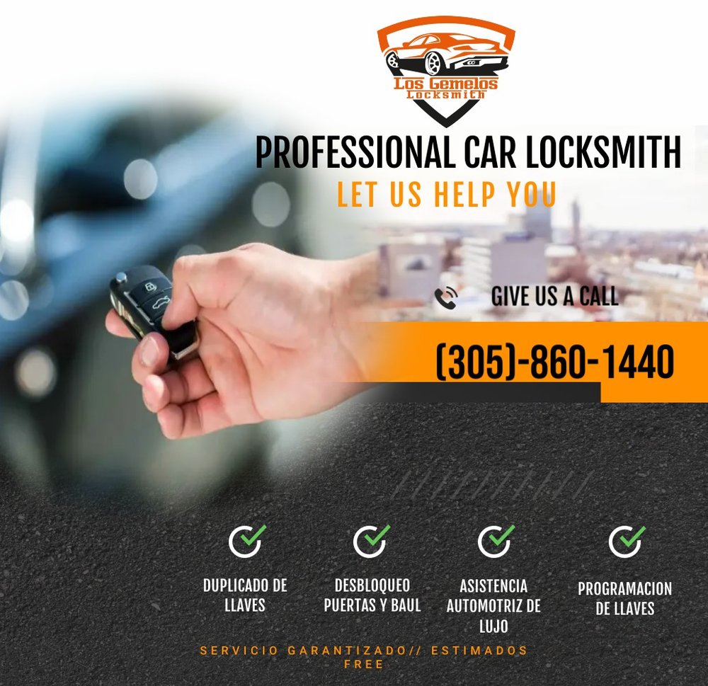 LOS GEMELOS LOCKSMITH - 52 Photos - 1298 NW 30th St, Miami, Florida ...