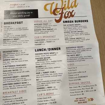 WILD FOX CAFE - Updated December 2025 - 19 Photos - 5034 Kidron Rd ...