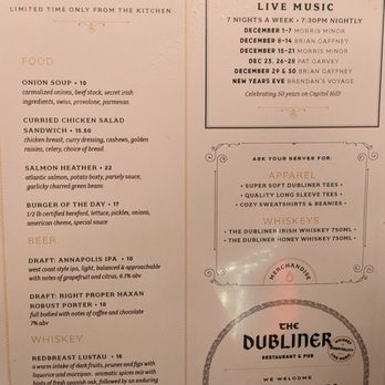 DUBLINER RESTAURANT & PUB - Updated May 2025 - 646 Photos & 892 Reviews ...