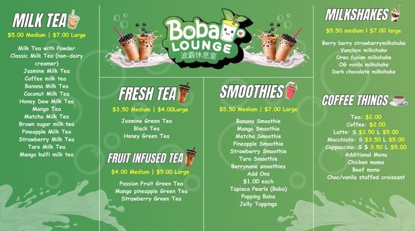 BOBA LOUNGE - Updated December 2025 - 7814 Atlantic Ave, New York, New ...