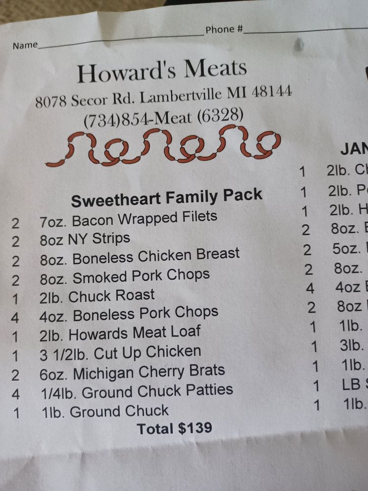 HOWARD’S MEATS - Updated December 2025 - 12 Photos - 8078 Secor Rd ...