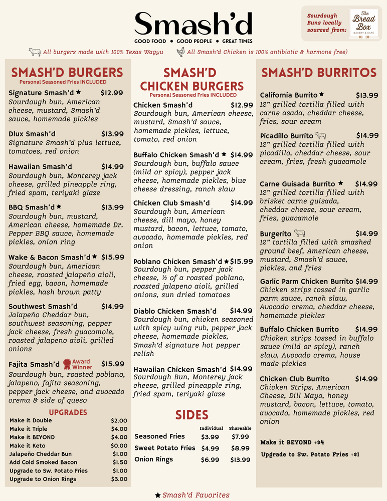 SMASH’D - Updated January 2025 - 109 Photos & Average of 4.3 Stars ...