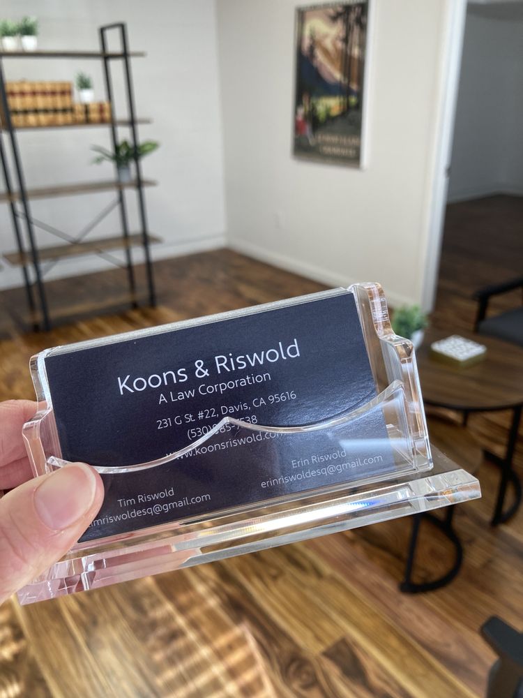 KOONS & RISWOLD - Updated November 2025 - 231 G St, Davis, California - Wills, Trusts ...