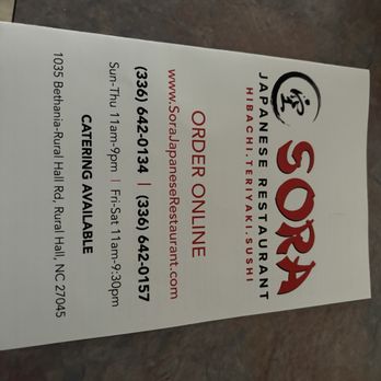 SORA JAPANESE RESTAURANT - Updated December 2025 - 24 Photos - 1035 ...