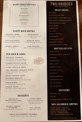 TWO BRIDGES PUB & EATERY - Updated September 2025 - 52 Photos & 31 ...