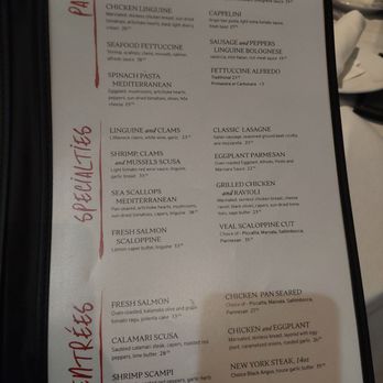 SCUSA ITALIAN RISTORANTE - Updated July 2024 - 1133 Photos & 1338 ...