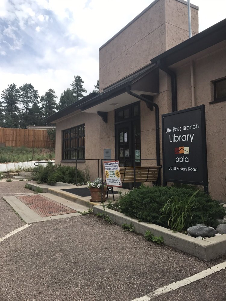UTE PASS BRANCH LIBRARY - 8010 Severy Ave, Cascade, Colorado ...