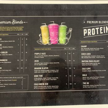 TRU BOWL SUPERFOOD BAR - GILBERT - Updated February 2025 - 119 Photos ...