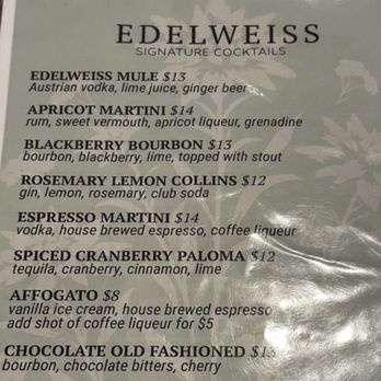 EDELWEISS PIZZA PUB PASTRIES - Updated April 2024 - 162 Photos & 82 ...