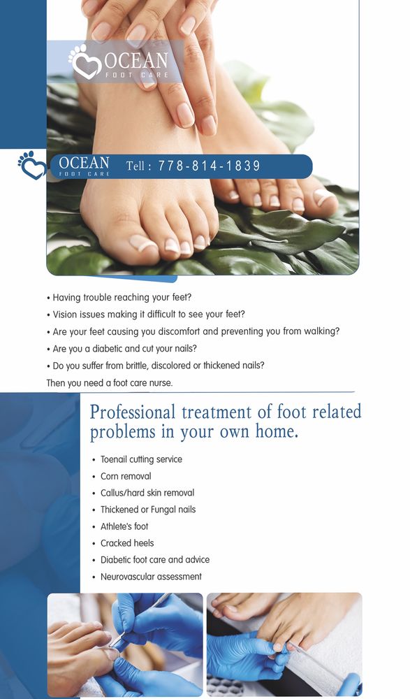 OCEAN FOOT CARE - Updated September 2025 - 700 West Pender Street ...