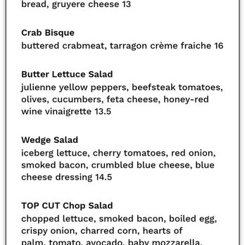 TOP CUT STEAKHOUSE - Updated October 2025 - 162 Photos & 158 Reviews ...