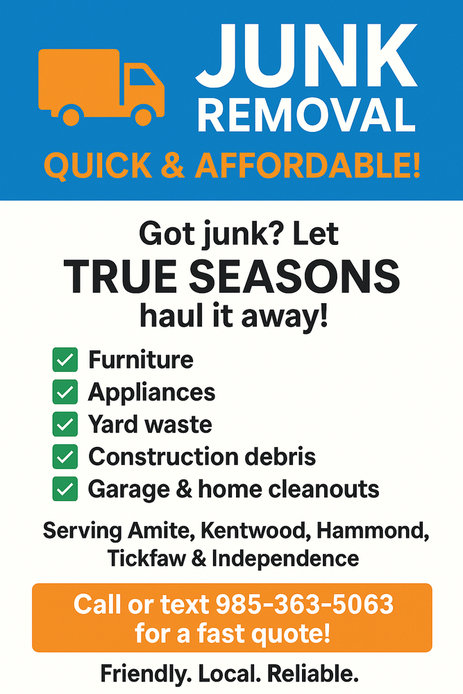 TRUE SEASONS - Updated June 2025 - Request a Quote - Hammond, Louisiana ...