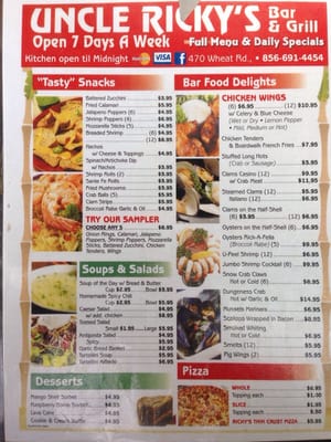 UNCLE RICKY’S OUTDOOR BAR & GRILL - Updated July 2024 - 11 Photos & 26 ...