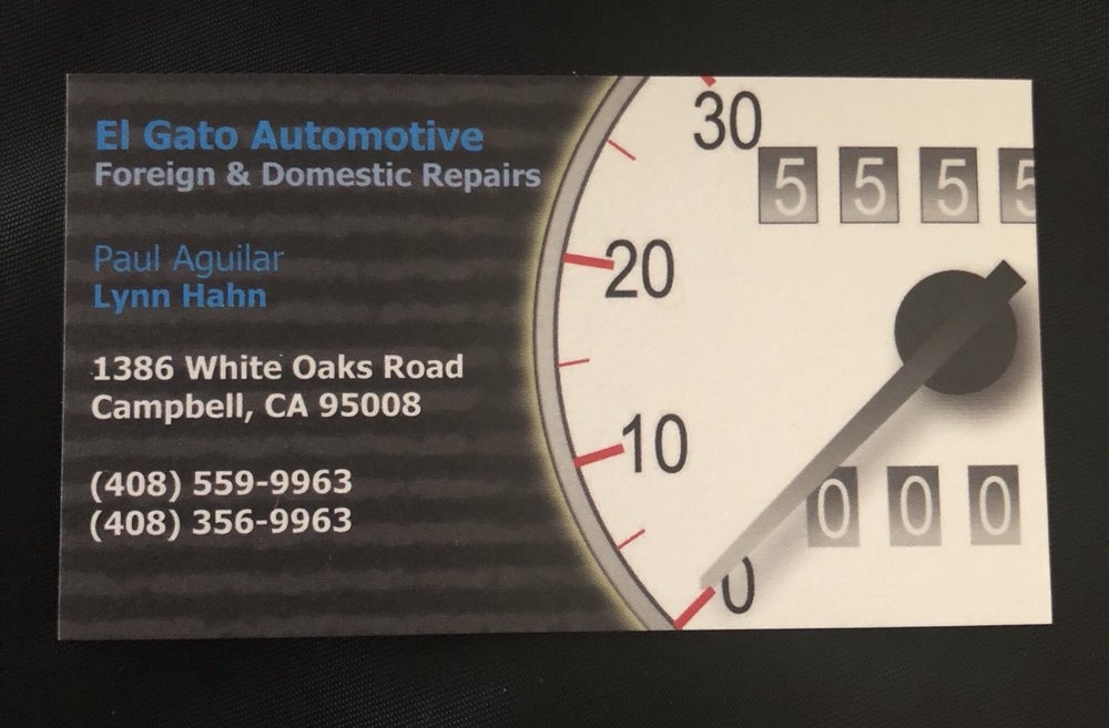EL GATO AUTOMOTIVE - Updated May 2026 - 29 Reviews - 1386 White Oaks Rd ...