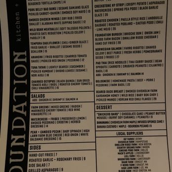 FOUNDATION KITCHEN + BAR - Updated August 2025 - 64 Photos & 35 Reviews ...