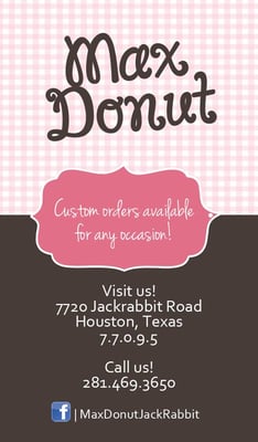 MAX DONUTS - Updated November 2024 - 33 Reviews - 7720 Jackrabbit Rd ...