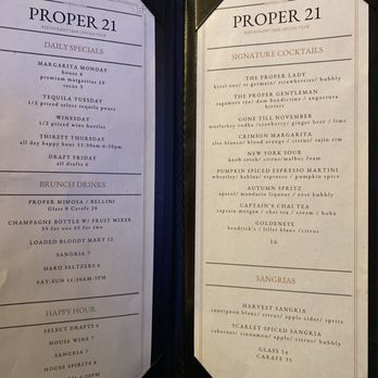 PROPER 21 - F STREET - Updated June 2024 - 989 Photos & 818 Reviews ...