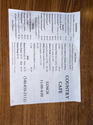 COUNTRY CAFE - 53 Photos & 71 Reviews - 6156 Sam Snead Hwy, Hot Springs ...