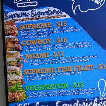 SUPREME BURGER COMPANY - STATEN ISLAND - Updated October 2025 - 58 ...