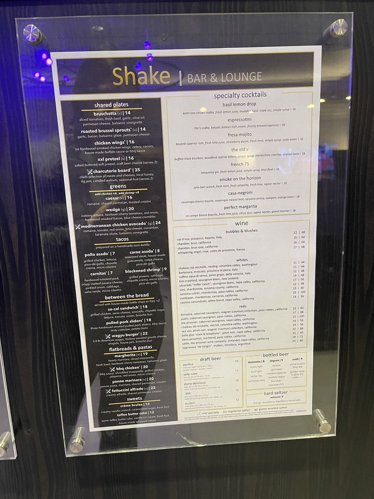SHAKE BAR & LOUNGE - Updated November 2024 - 175 Photos & 139 Reviews ...