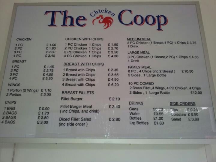 THE CHCIKEN COOP - 98a Briggate, Brighouse, West Yorkshire, United ...