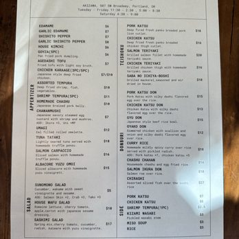 AKIZAWA JAPANESE BISTRO - Updated May 2025 - 124 Photos & 52 Reviews ...