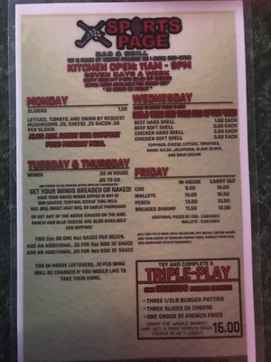 SPORTS PAGE BAR & GRILL - Updated October 2025 - 10 Reviews - 117 N ...