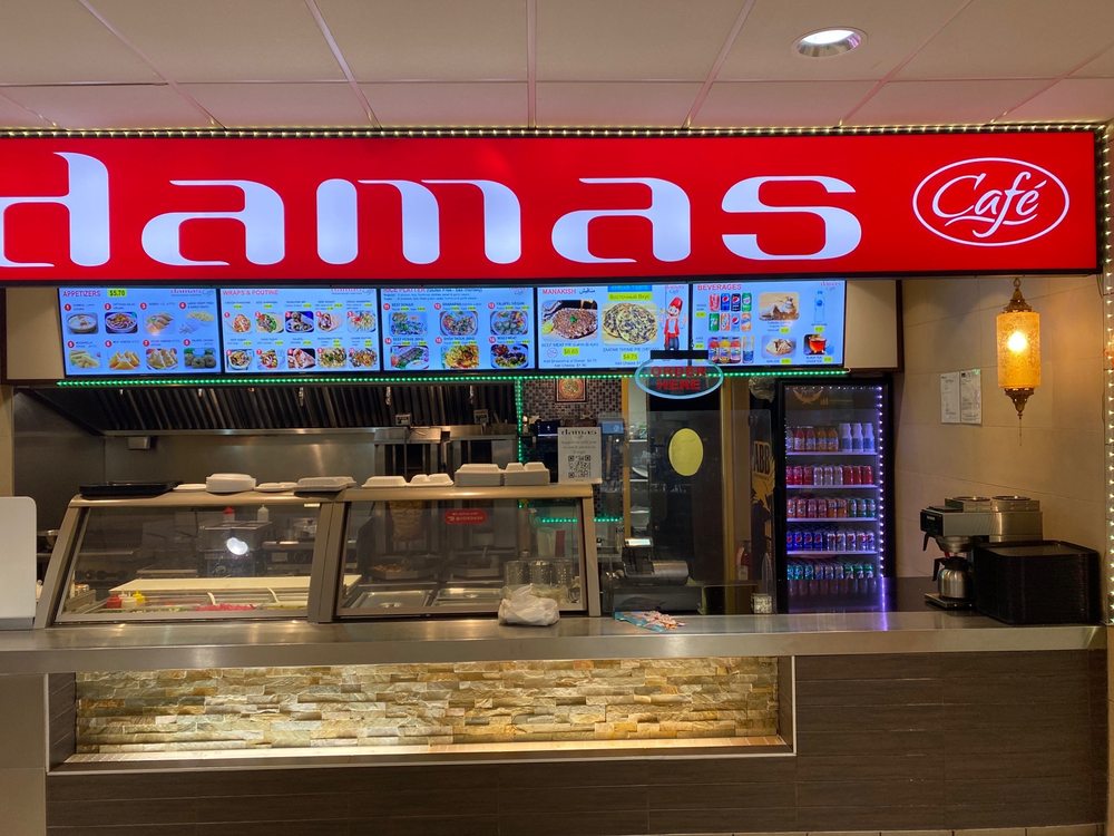 DAMAS CAFÉ - 1336 - 3800 Memorial Drive NE, Calgary, Alberta, Canada ...