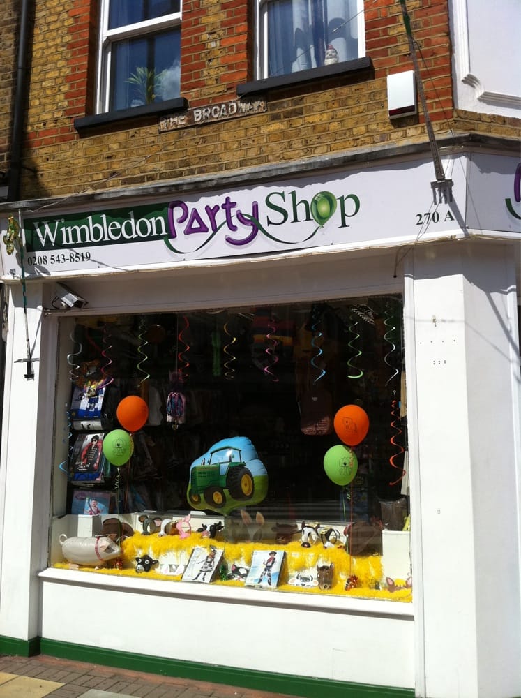 WIMBLEDON PARTY SHOP - Updated December 2025 - 270A Wimbledon Broadway ...