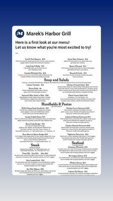 MAREK’S HARBOR GRILL - Updated October 2025 - 20 Photos & 25 Reviews ...