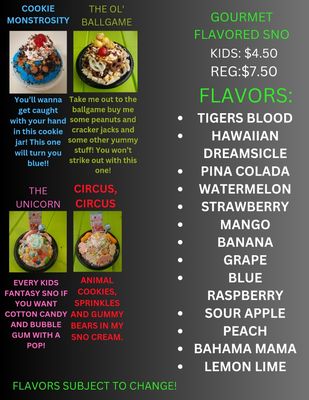 ALIEN COW FLAVORED SNO - 2033 Old Highway 52, Moncks Corner, South ...