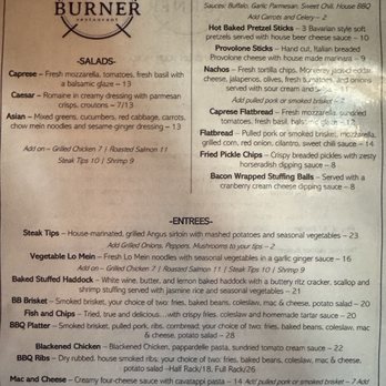 THE BACK BURNER RESTAURANT - Updated November 2025 - 54 Photos & 57 ...