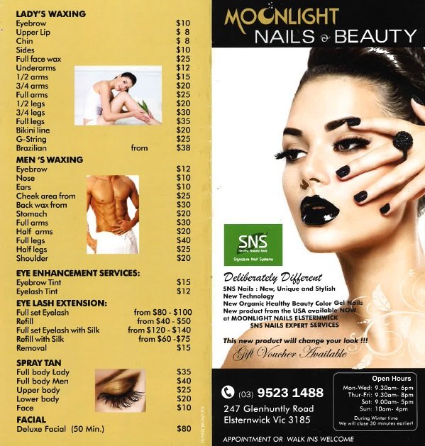 MOONLIGHT NAILS - 11 Photos - 247 Glenhuntly Rd, Elsternwick Victoria ...