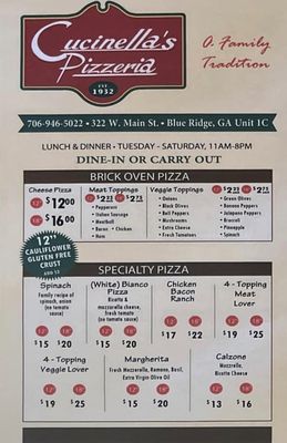 CUCINELLA’S PIZZERIA - Updated October 2025 - 29 Photos & 91 Reviews ...