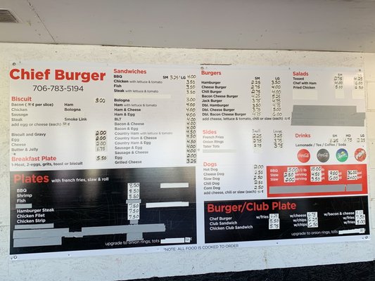 CHIEF BURGER - Updated December 2025 - 17 Reviews - 718 Sunset Ave ...