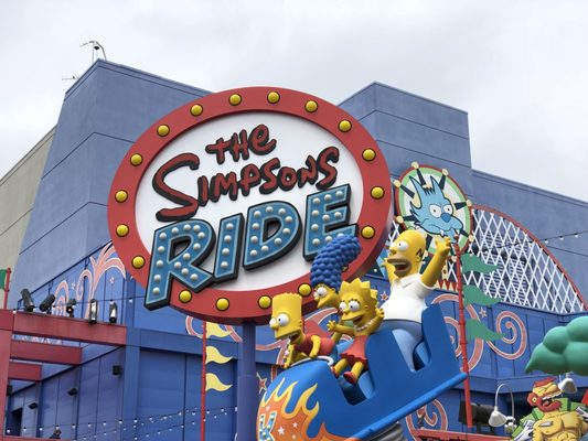 THE SIMPSONS RIDE - 362 Photos & 134 Reviews - Amusement Parks - 100 ...