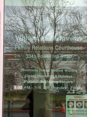 WILLIAM R RIDGEWAY FAMILY RELATIONS COURTHOUSE - Updated October 2025 ...