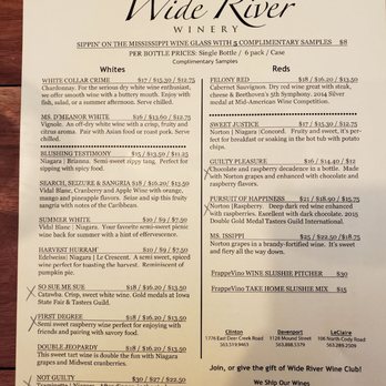 WIDE RIVER WINERY - Updated August 2025 - 69 Photos & 27 Reviews - 1776 ...