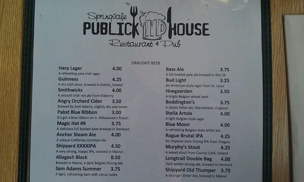 SPRINGVALE PUBLICK HOUSE - Updated October 2025 - 24 Photos & 129 ...