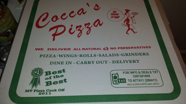 COCCA’S PIZZA - Updated August 2025 - 18 Reviews - 400 N State St ...