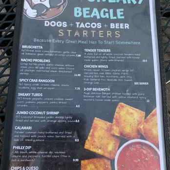 THE SNEAKY BEAGLE - Updated June 2024 - 263 Photos & 215 Reviews - 5040 ...