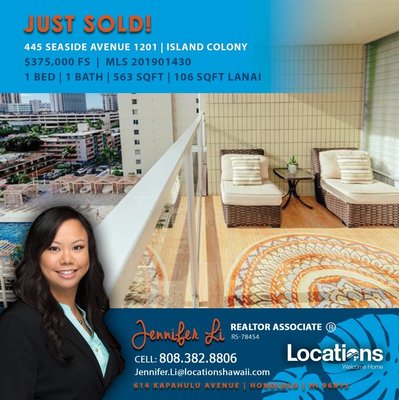 JENNIFER LI - HAWAII REALTOR - Updated October 2025 - 614 Kapahulu Ave ...