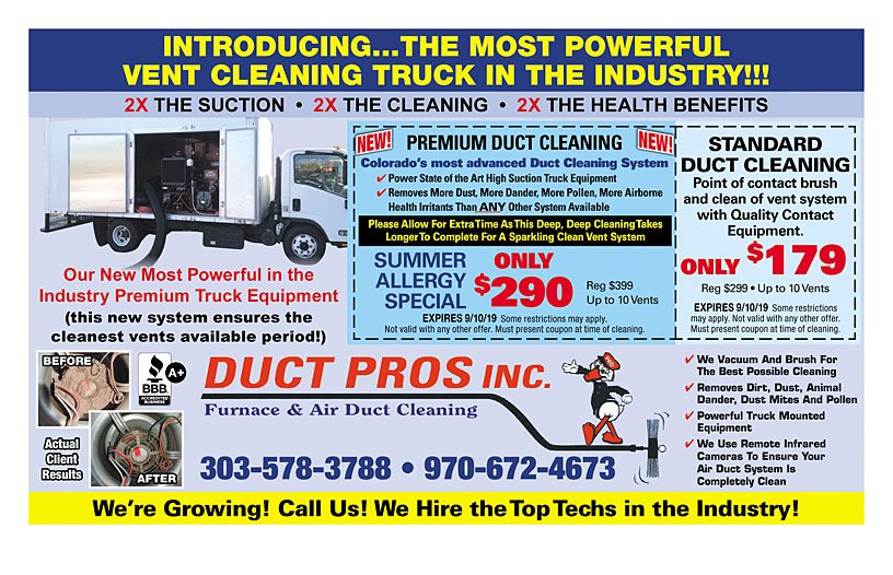 DUCT PROS - Updated September 2025 - Englewood, Colorado - Air Duct Cleaning - Phone Number - Yelp