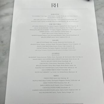 RH ROOFTOP RESTAURANT AT RH OAK BROOK - Updated October 2025 - 810 ...