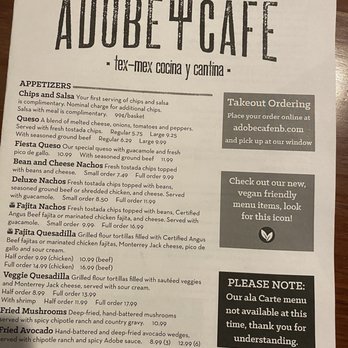 ADOBE CAFE - Updated 2024 - 191 Photos & 279 Reviews - 124 S Business ...