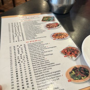 Mr chopsticks menu store