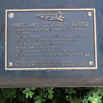 HARTLAND COVERED BRIDGE - Updated March 2025 - 27 Photos - Hartland ...