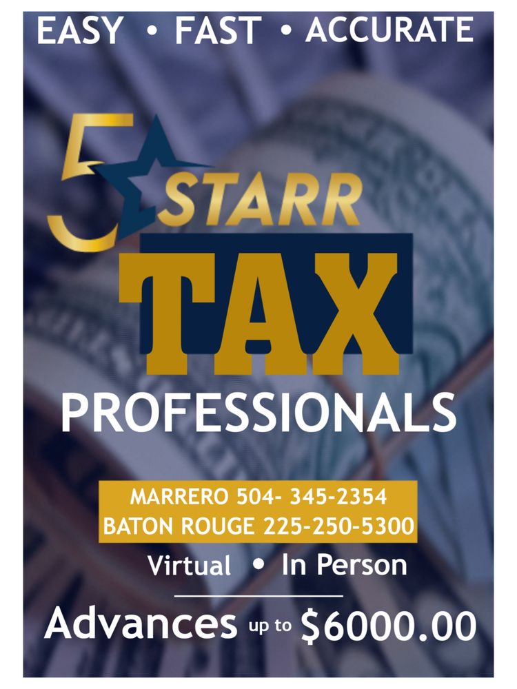 5 STARR TAX PROFESSIONALS - Updated October 2024 - Request Consultation ...